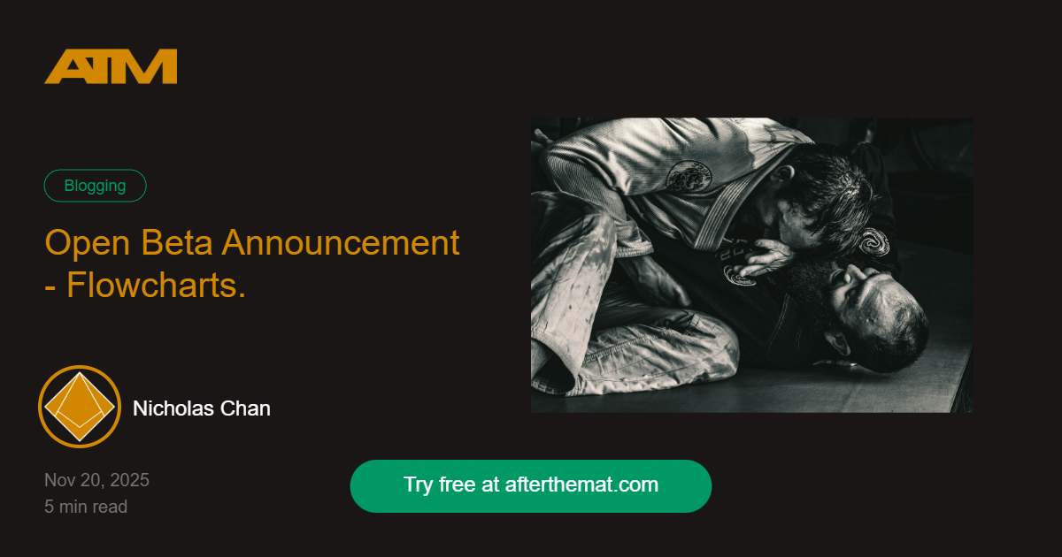 Open Beta Announcement - Flowcharts | After The Mat